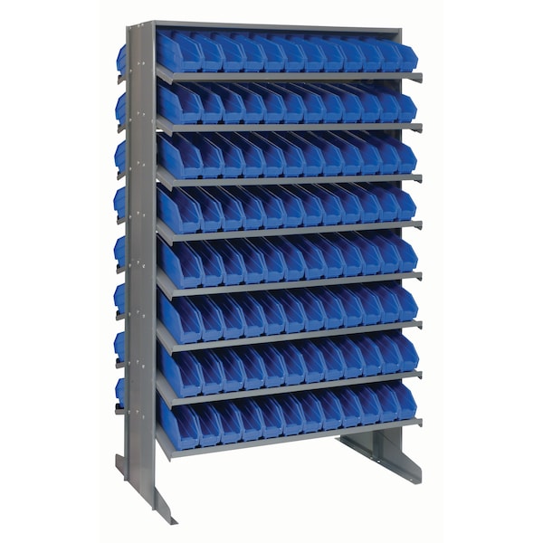 Quantum Storage Systems Double-Sided Shelf Rack Systems QPRD-100BL | Zoro