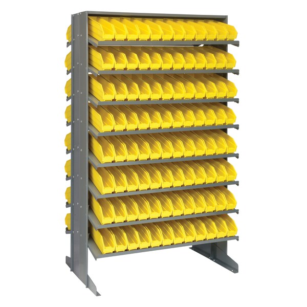 Quantum Storage Systems Double-Sided Shelf Rack Systems QPRD-100YL | Zoro