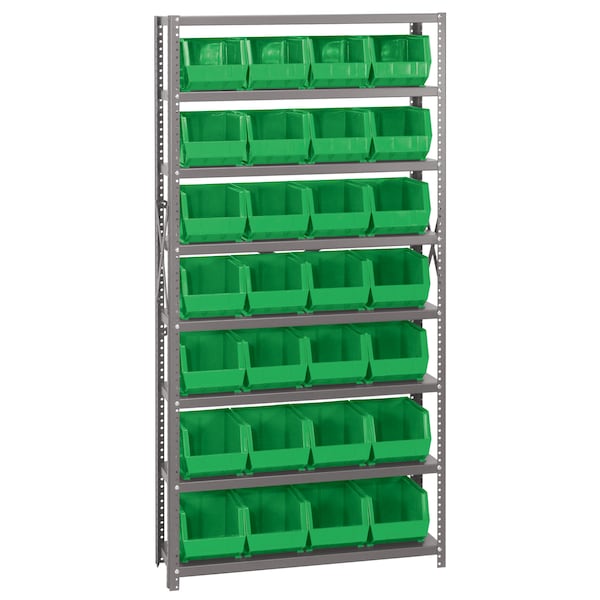 Quantum Storage Systems Giant Open Hopper Storage Unit QSBU-239GN | Zoro