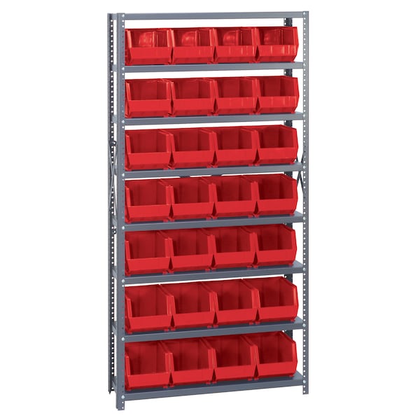 Quantum Storage Systems Giant Open Hopper Storage Unit QSBU-239RD | Zoro