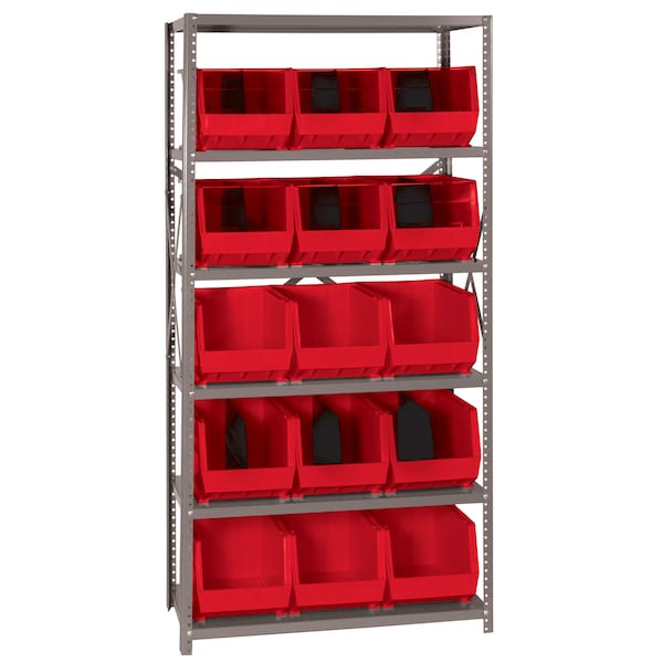 Quantum Storage Systems Giant Open Hopper Storage Unit QSBU-260RD | Zoro