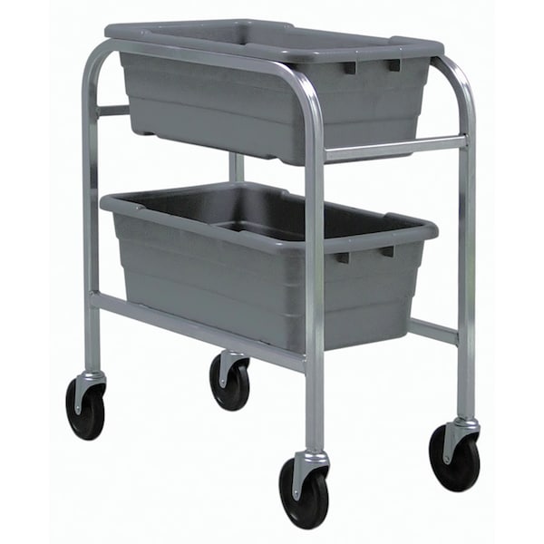 Quantum Storage Systems Tub Rack with Cross Stack Tub TR2-2516-8GY | Zoro