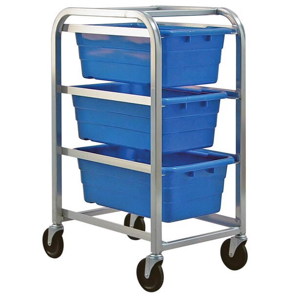 Quantum Storage Systems Tub Rack with Cross Stack Tub TR3-2516-8BL | Zoro