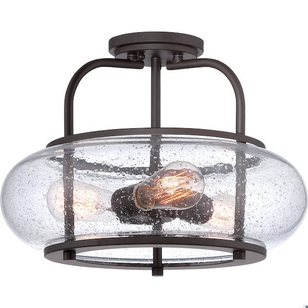 Quoizel Trilogy Semi-Flush Mount TRG1716OZ | Zoro