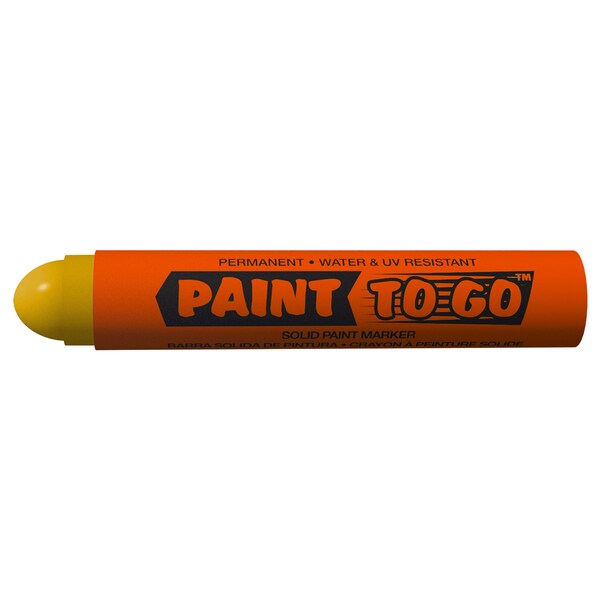 U-Mark Paint To Go Solid Pt. Mkr. Yellow 12/bx 10626 | Zoro