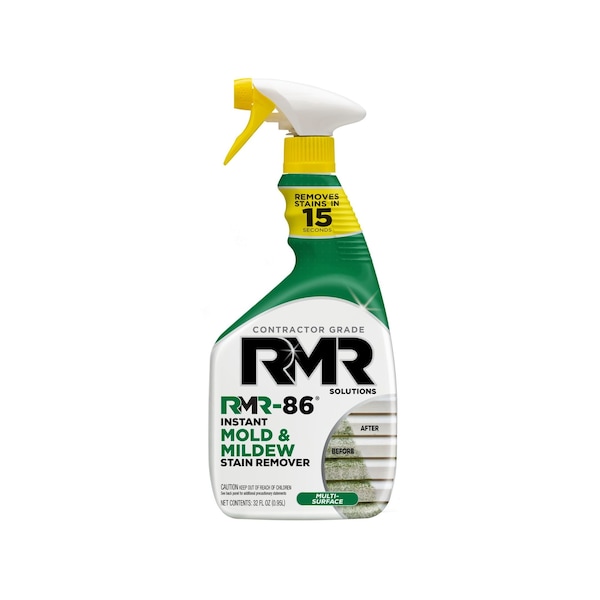Rmr Solutions RMR-86 INSTANT MOLD & MILDEW STAIN REMOVER 32 OZ ...