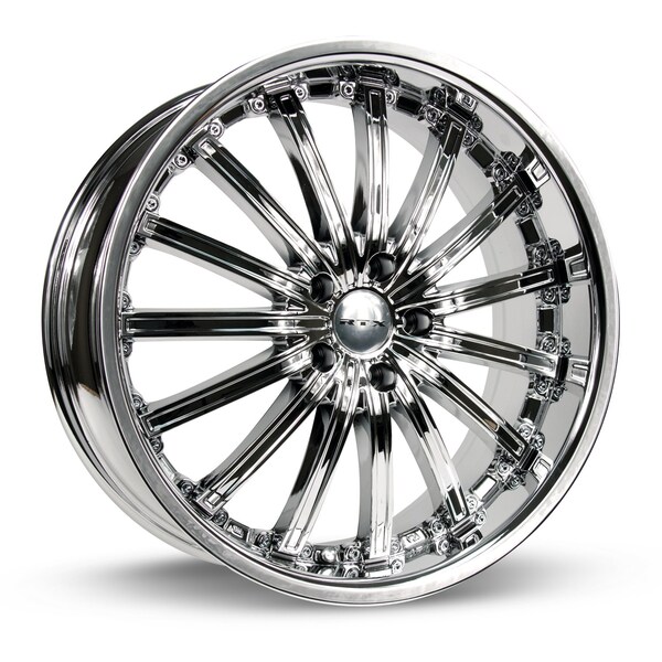 Rtx Alloy Wheel, Elite 18x8 5x114.3 ET42 CB73.1 PVD Chrome 081293 | Zoro