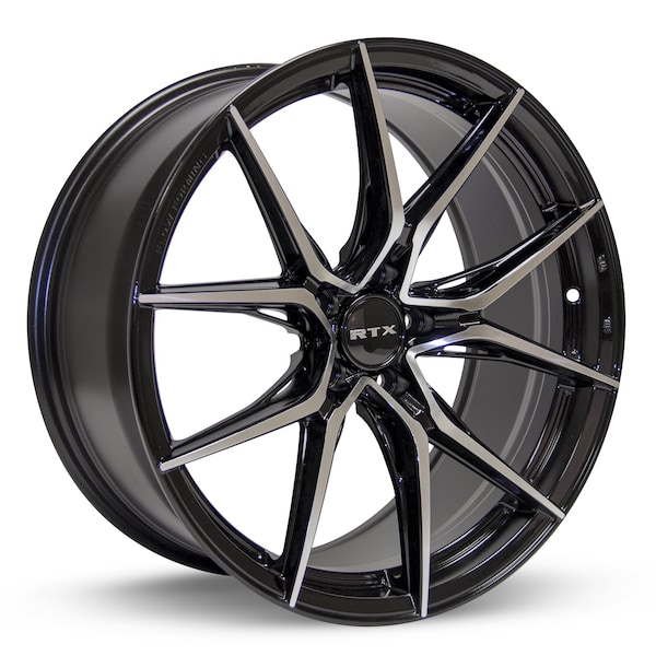 Rtx Alloy Wheel, Slick 16x7 5x114.3 ET40 CB73.1 Black Machined 082918 ...