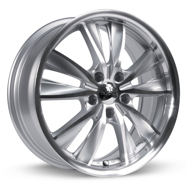 Rtx Alloy Wheel, Twist 17x7 5x114.3 ET40 CB73.1 Silver Machined 081366 ...
