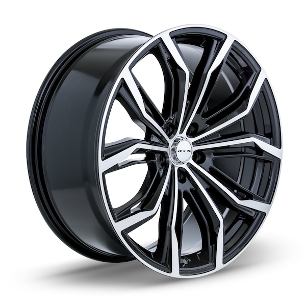 Rtx Alloy Wheel, Black Widow 17x7.5 5x114.3 ET42 CB73.1 Black Machined ...