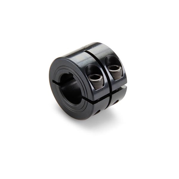 Ruland Keyed Shaft Collar, 1pc Double Wide, Bore 25mm, Steel, OD 45mm ...