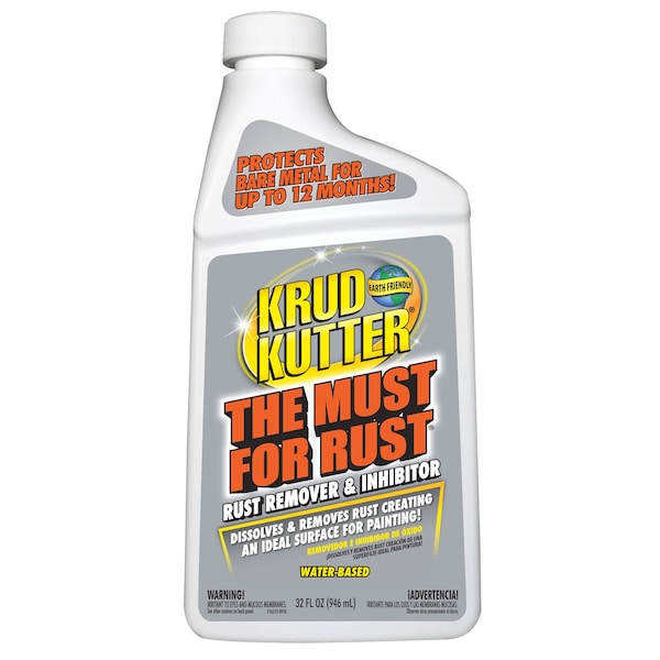 Krud Kutter The Must for Rust Rust Remover and Inhibitor, 32 oz. MF326 ...