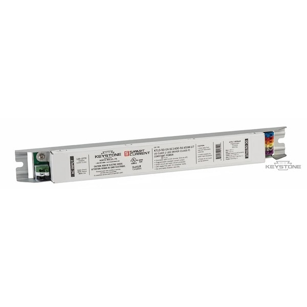 Keystone 50W Dimmable SmartCurrent Preprogrammed LED Driver, KTLD-50-UV ...