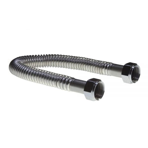 Ferlander 1''x 12'' Stainless Steel Flex Connector 1x12 | Zoro