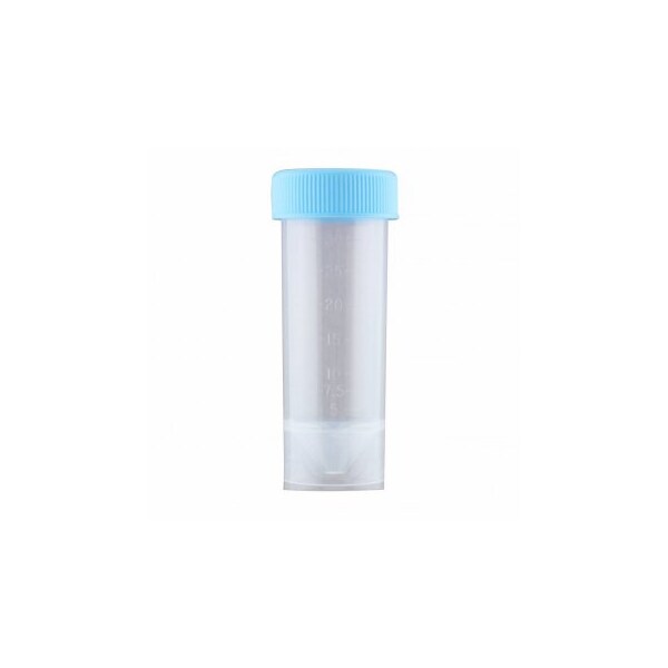 Stockwell Scientific Sample Prep Tube w/ Blue Cap, Non-Sterile, 30ml ...