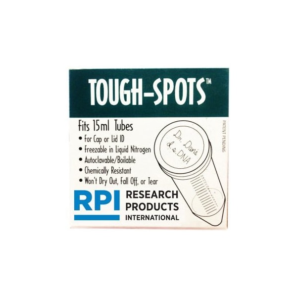 Diversified Biotech Tough-Spots, 3/4", White, 500/rl 247136 | Zoro