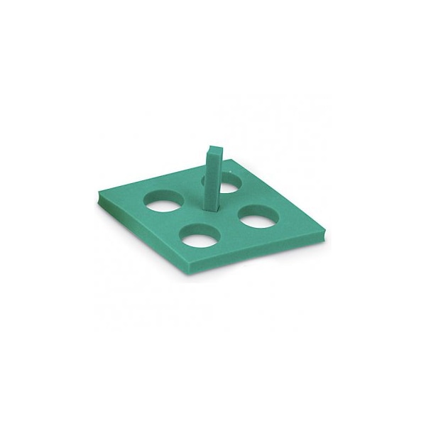 Heathrow Scientific Floating Foam Tube Rack, Green, 4x50ml, 5/pk, 5PK ...
