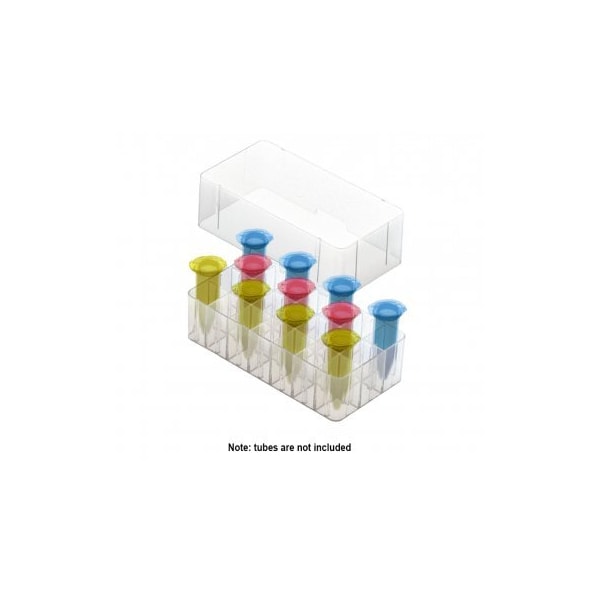 Scientific Specialties Tube Storage Racks with Lid, 5 ml, 5PK 400220 | Zoro