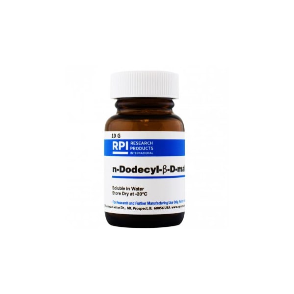 Rpi n-Dodecyl-B-D-maltoside, 10 G D12000-10.0 | Zoro