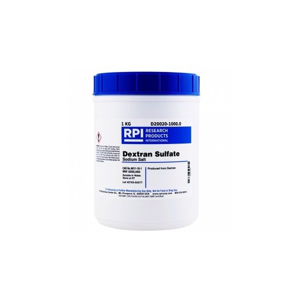 Rpi Dextran Sulfate, 1 KG D20020-1000.0 | Zoro