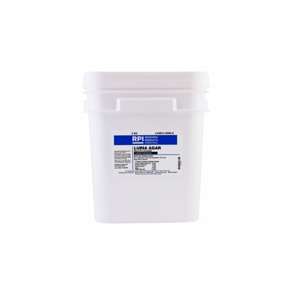Rpi Miller's LB Agar, 1G Capsules, 5 KG L24021-5000.0 | Zoro