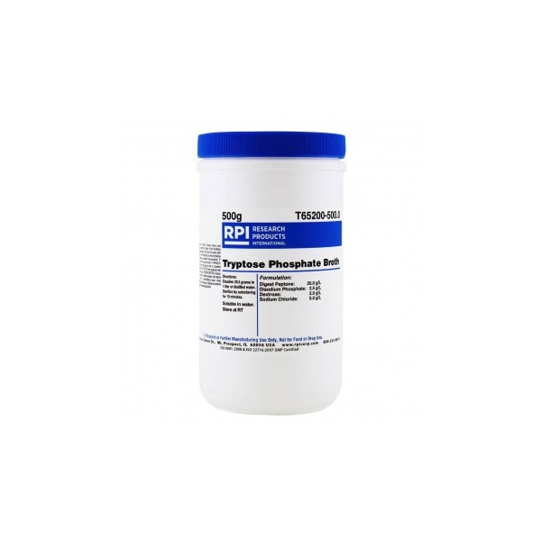 Rpi Tryptose Phosphate Broth, 500 G T65200-500.0 | Zoro