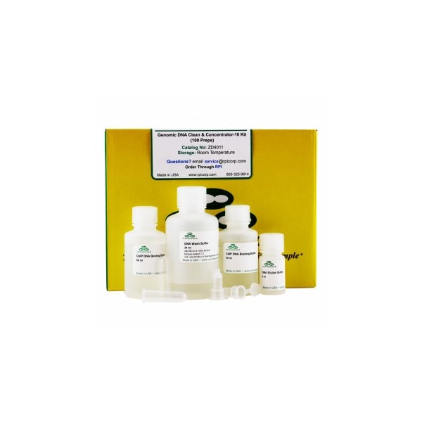 Zymo Research Genomic DNA Clean & Concentrator Kit (100 Preps) ZD4011 ...