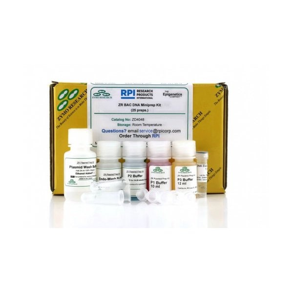 Zymo Research ZR BAC DNA Miniprep Kit, 25 Preps ZD4048 | Zoro