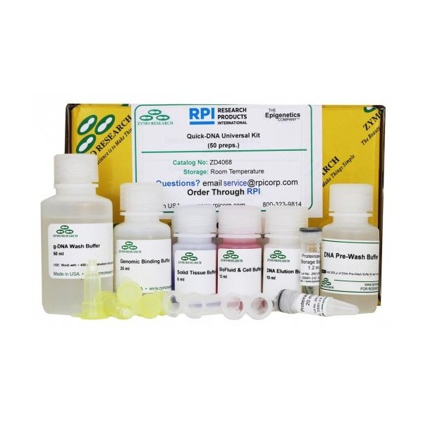 Zymo Research Quick-DNA Miniprep Plus Kit, 50 Preps ZD4068 | Zoro