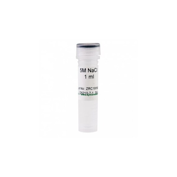 Zymo Research 5M NaCl, 1 ml ZD5210-7-1 | Zoro