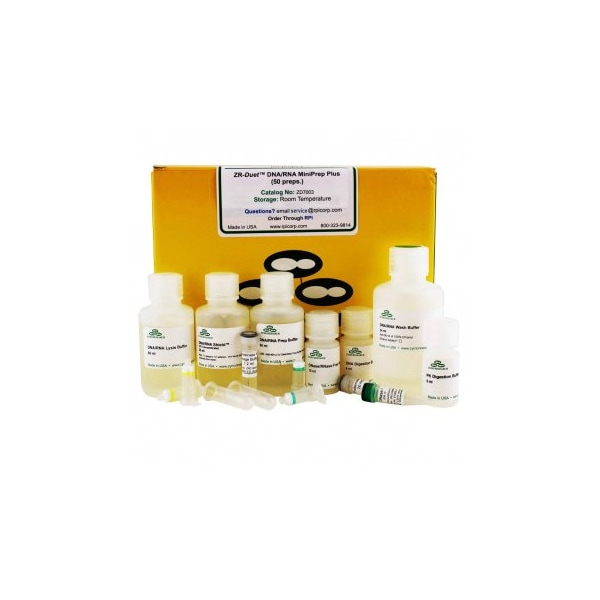 Zymo Research Quick-DNA/RNA MiniPrep Plus Kit, 50 Preps ZD7003 | Zoro