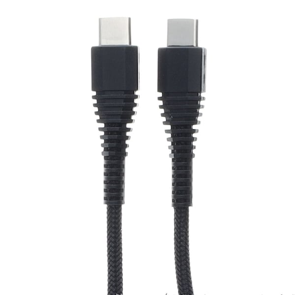 Zeikos Built tough 6ft USBC-USBC cable Black BLT11 | Zoro