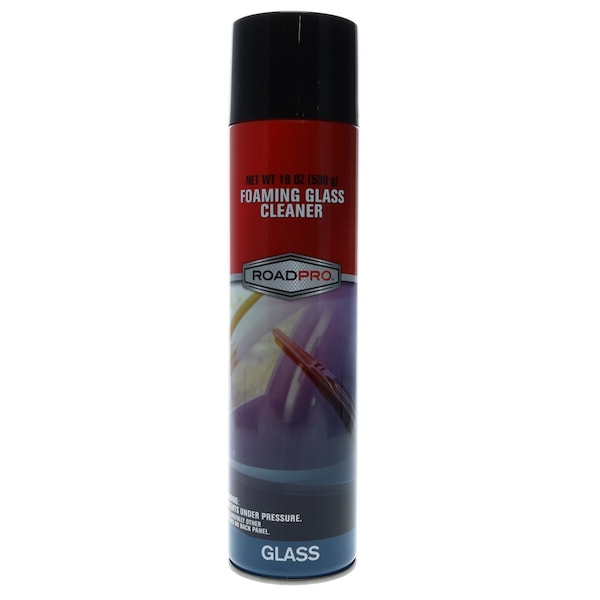 Roadpro 19Oz Foaming Glass Cleaner, 2 Pack RP19FGC | Zoro