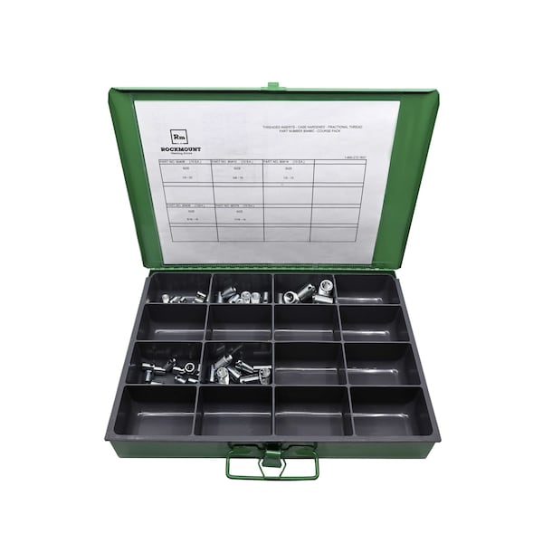 Rockmount Research And Alloys Thread Repair Kit, Zinc Plated Steel, 50 ...