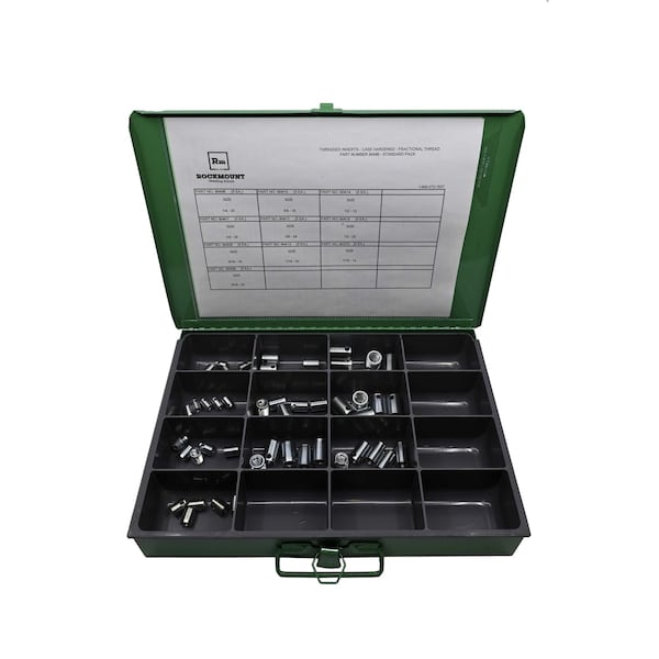 Rockmount Research And Alloys Thread Repair Kit, Zinc Plated Steel, 50 ...