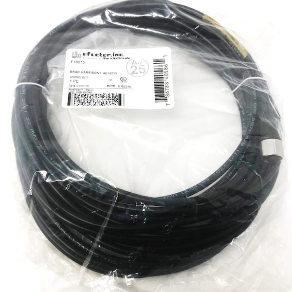 Ifm Female Cordset 10M Pvc-Cable M12 Connector E18015 | Zoro