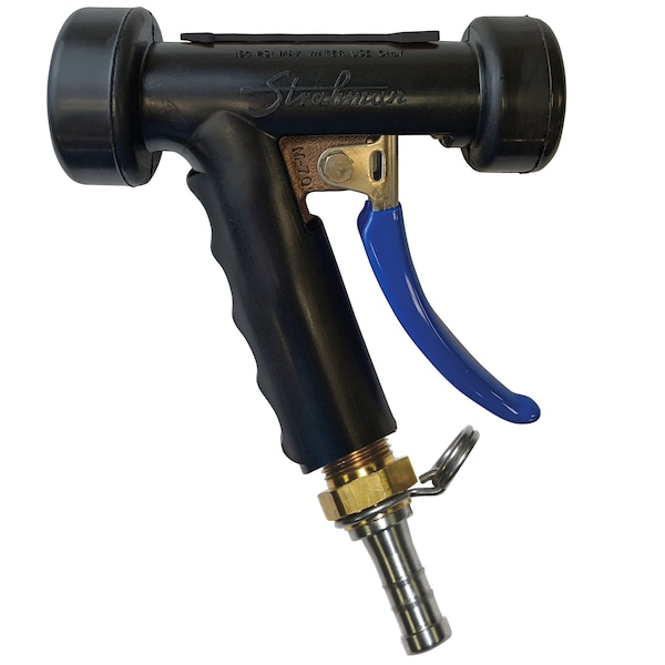Strahman M-70 Spray Nozzel, 3/4", 150 psi, Black M70B0075SWIVEL | Zoro