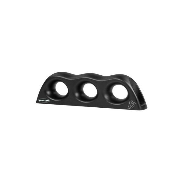 Ronstan Rope Glide Fairlead Triple Black 12mm RF8093-12 | Zoro