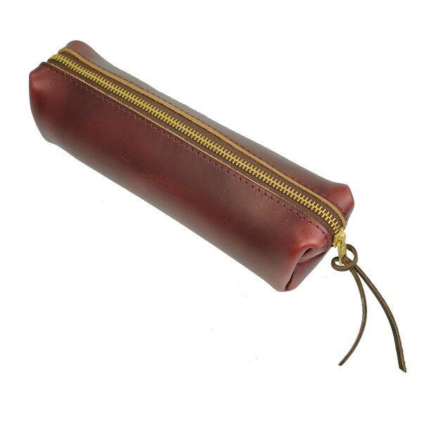 Rustico High Line Leather Pouch - Small in Burgundy AC0190-0004 | Zoro