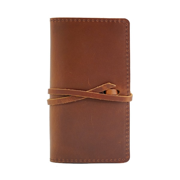 Rustico Sidekick Leather Travel Cord Organizer in Saddle AC0752-0002 | Zoro