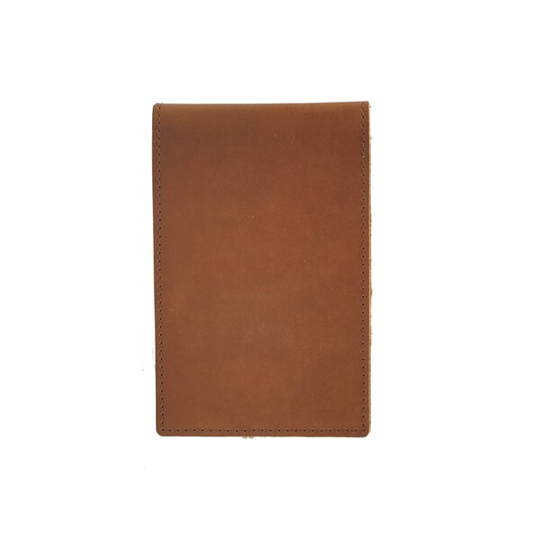 Rustico Leather Golf Yardage Book Holder in Saddle OD0007-0002 | Zoro