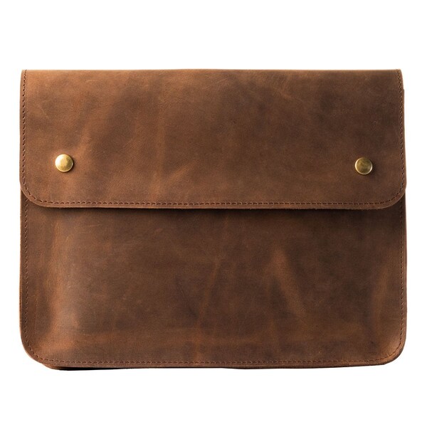 Rustico Leather File Folder Document Case in Dark Brown OF0046-0001 | Zoro