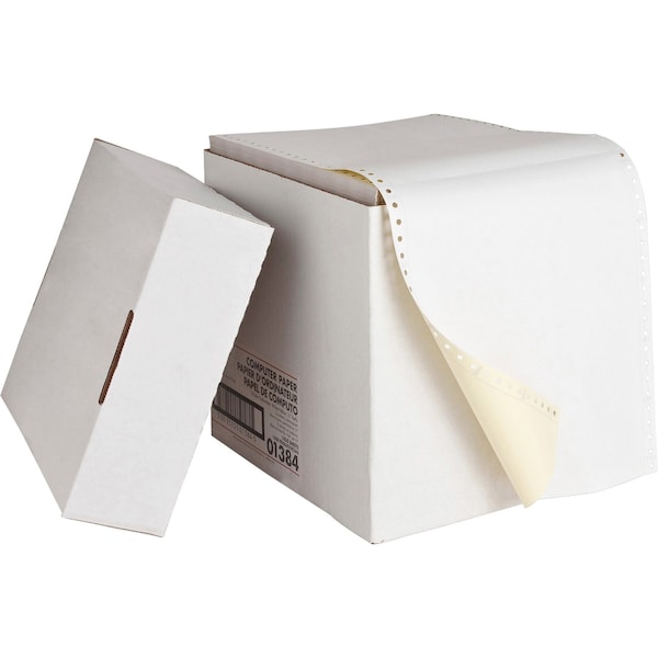 Sparco Perforated Carbonless Computer Print-Out Paper, Letter Size ...