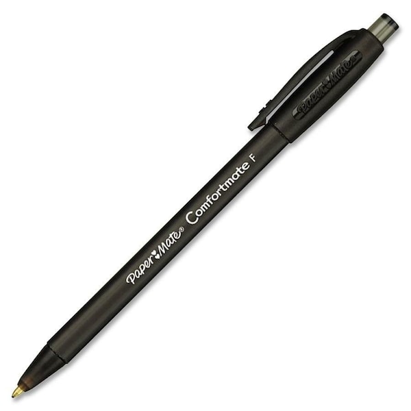 Paper Mate Comfortmate Retractable Ballpoint Pen, Fine, Black/BK PK ...