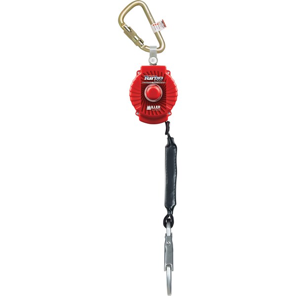 Sperian By Honeywell TurboLight Personal Fall Limiter, 72", Red ...
