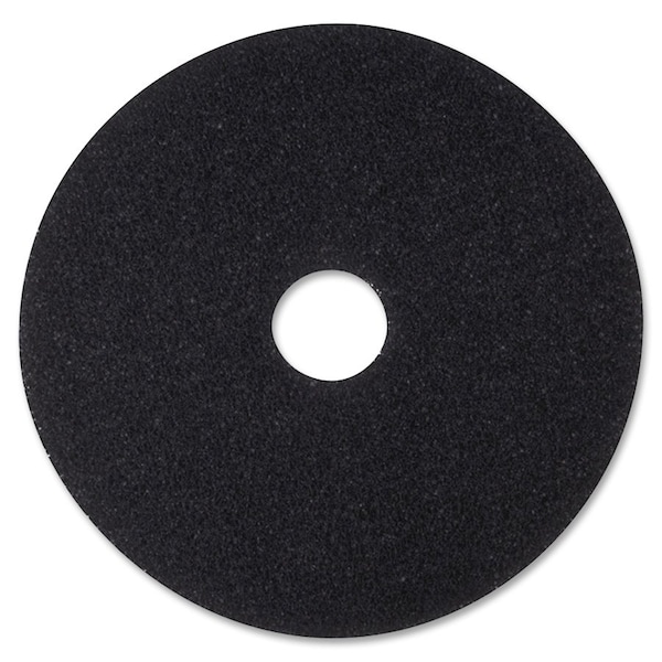 3M Stripping Pad, 12", Black, PK 5 MMM08374 | Zoro