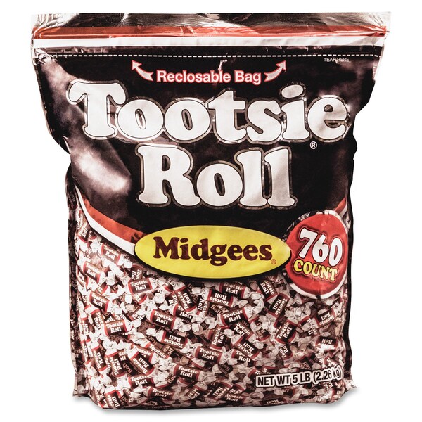 Tootsie SNACK, MIDGEES, 5LB PK AVTSN884580 | Zoro