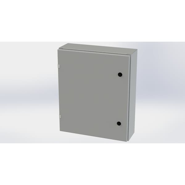 Saginaw Control & Engineering Carbon Steel Electrical Enclosures, 24 in ...