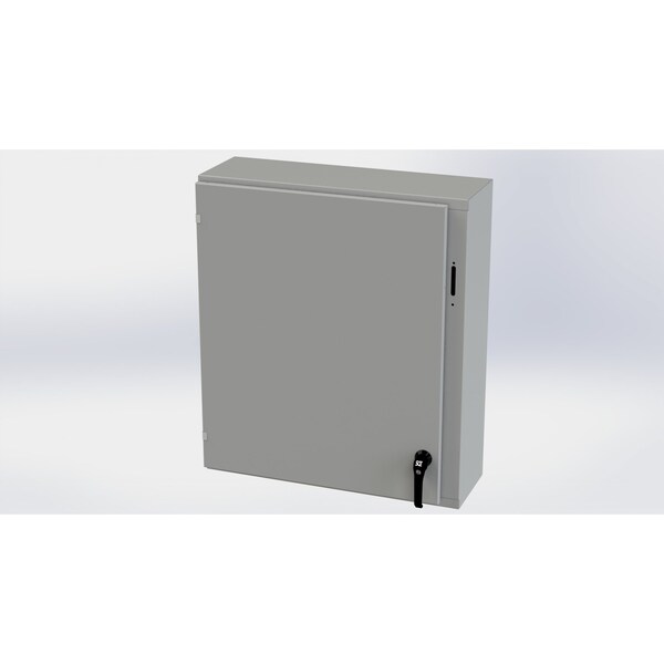 Saginaw Control & Engineering Carbon Steel Electrical Enclosures, 36 in ...