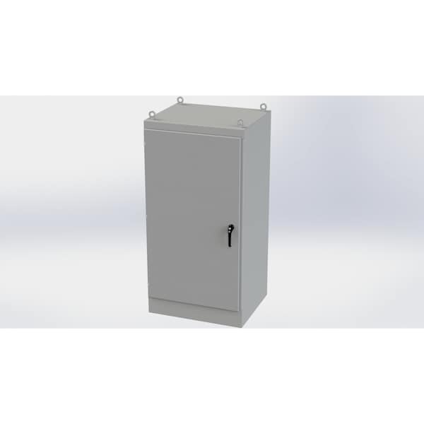 Saginaw Control & Engineering Carbon Steel Electrical Enclosures, 72 in ...